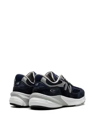 NEW BALANCE 990v6 Lace-up Sneakers - Blue