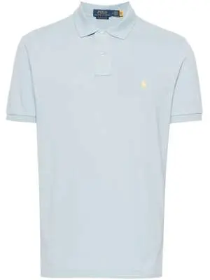 Polo Ralph Lauren Polo Pony-embroidered Polo Shirt - Blue