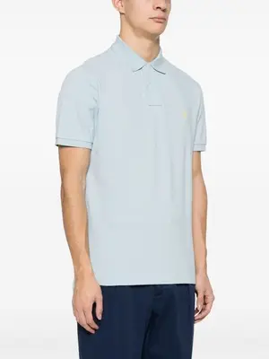 Polo Ralph Lauren Polo Pony-embroidered Polo Shirt - Blue