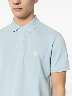 Polo Ralph Lauren Polo Pony-embroidered Polo Shirt - Blue