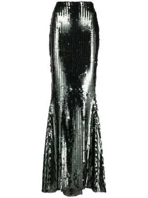 TALLER MARMO Sequinned Maxi Skirt