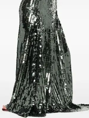 TALLER MARMO Sequinned Maxi Skirt