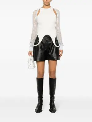 Off-White Racerback Panelled Top