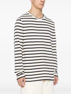 JIL SANDER Long-sleeve Striped Sweatshirt