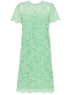 Ermanno Scervino Floral Lace Midi Dress