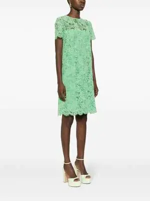 Ermanno Scervino Floral Lace Midi Dress