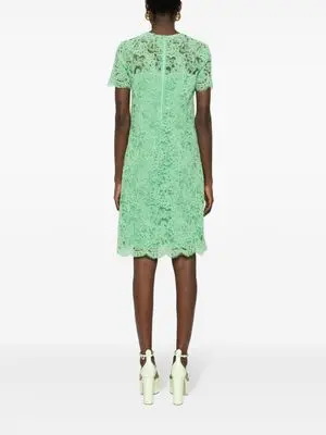 Ermanno Scervino Floral Lace Midi Dress
