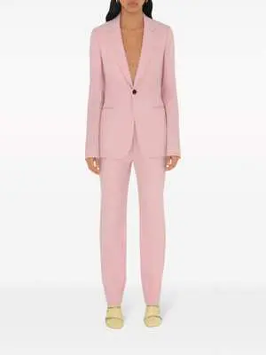 Burberry Single-breasted Wool Blazer