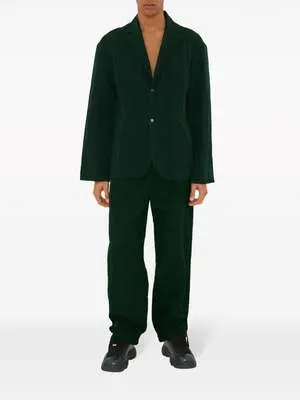 Burberry Drawstring Tailored Trousers - Green