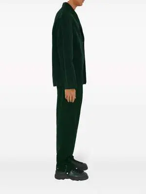 Burberry Drawstring Tailored Trousers - Green