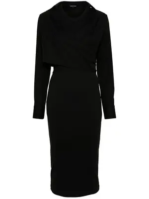 Veronica Beard Malone Layered Midi Dress