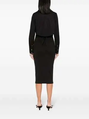 Veronica Beard Malone Layered Midi Dress