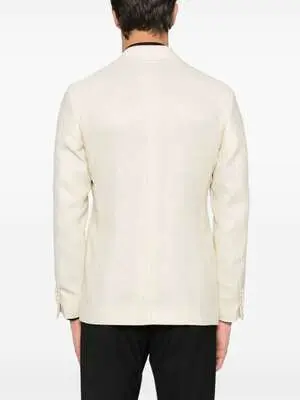 LARDINI Single-breasted Blazer - Neutrals