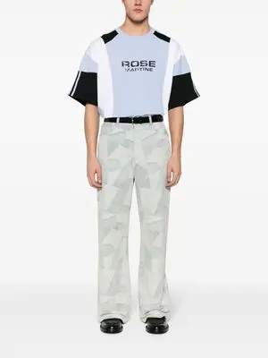 Martine Rose Logo-print Panelled T-shirt