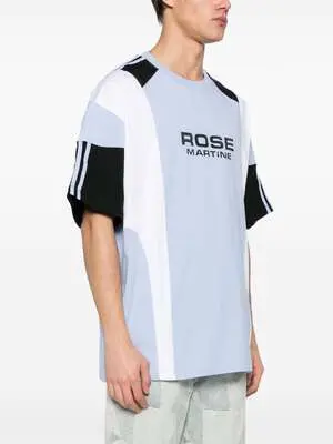 Martine Rose Logo-print Panelled T-shirt