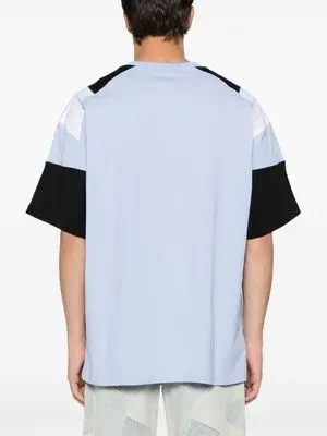 Martine Rose Logo-print Panelled T-shirt