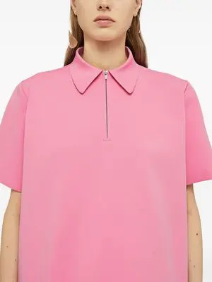 JIL SANDER Zipped Polo Shirt