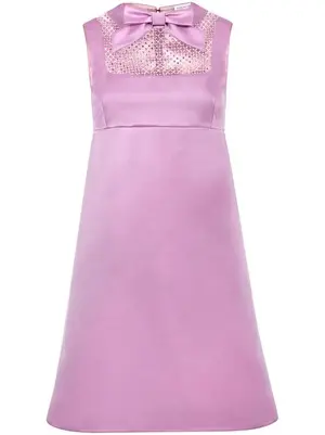 Nina Ricci Bow-detail Mini Dress