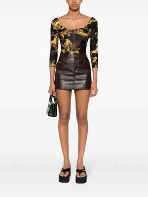 Versace Watercolour Print Bodysuit