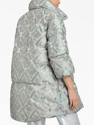 Cinq À Sept Diamond Floral Hallie Puffer Coat