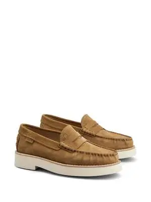 TOD'S Logo-debossed Loafers
