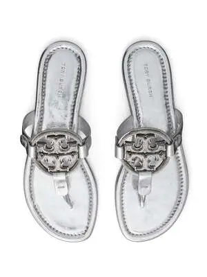 Tory Burch Miller Logo-plaque Sandals