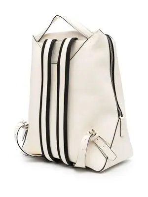 VALEXTRA Grained-leather Backpack