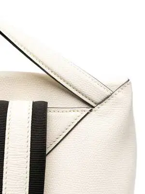 VALEXTRA Grained-leather Backpack