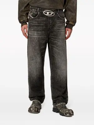 DIESEL® 2010 D-macs 0jgae Straight-leg Jeans - Black