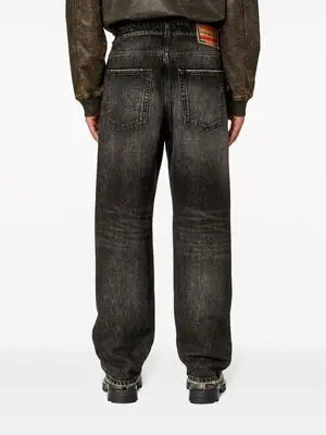 DIESEL® 2010 D-macs 0jgae Straight-leg Jeans - Black
