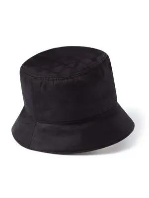 Valentino Garavani Toile Iconographe Reversible Bucket Hat - Black