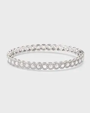 64 Facets Scallop Bangle - Diamond