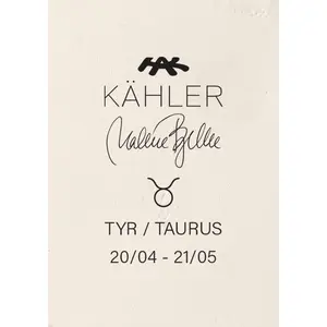 ROSENDAHL Kahler Astro Taurus Sculpture