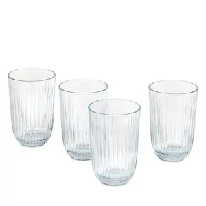ROSENDAHL Kahler Hammershi Tumbler, Set Of 4 - Clear