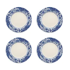 SPODE Italian Brocato Salad Plate, Set Of 4 - Blue