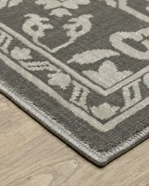 ORIENTAL WEAVERS Intrigue Int12 Area Rug, 5'3 X 7'6 - Gray