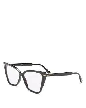 TOM FORD Butterfly Blue Light Glasses, 55mm