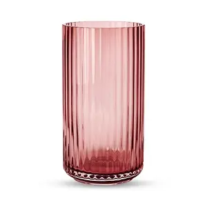 Rosendahl Lyngby Vase, Mouth Blown Glass - Red