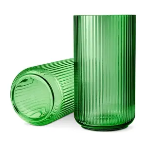 ROSENDAHL Lyngby Vase, Mouth Blown Glass - Green