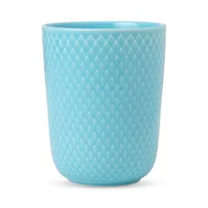 ROSENDAHL Lyngby Porcelain Rhombe Color Mug - Turquoise