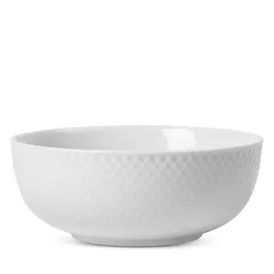 ROSENDAHL Lyngby Porcelain Rhombe Bowl - White