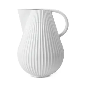 ROSENDAHL Lyngby Porcelain Tura Jug Vase - White