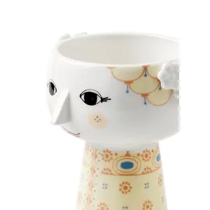 Rosendahl Bjorn Wiinblad Eva Vase - Yellow