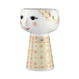 Rosendahl Bjorn Wiinblad Eva Vase - Yellow