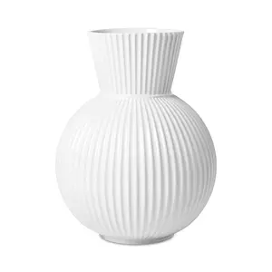 ROSENDAHL Lyngby Porcelain Tura Vase Porcelain - White