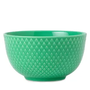 ROSENDAHL Lyngby Porcelain Rhombe Color Bowl - Green