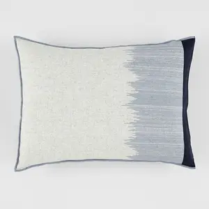 Vera Wang Botanical Color Blocked Decorative Pillow, 15 X 20