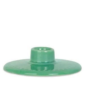 ROSENDAHL Lyngby Porcelain Rhombe Color Candle Holder - Green