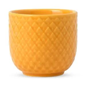 ROSENDAHL Lyngby Porcelain Rhombe Color Egg Cup - Yellow