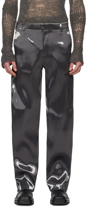 Heliot Emil Liquid Trousers In Metal - 46% Off | Editorialist
